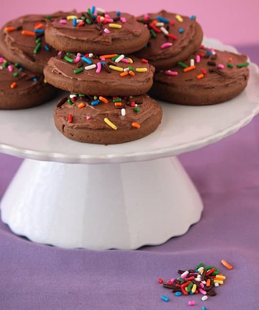 Chocolate Lofthouse Cookies | Punchfork