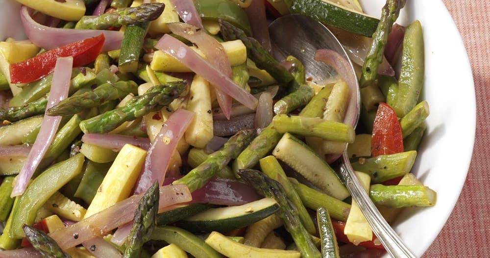 Sauteed Spring Vegetables | Punchfork