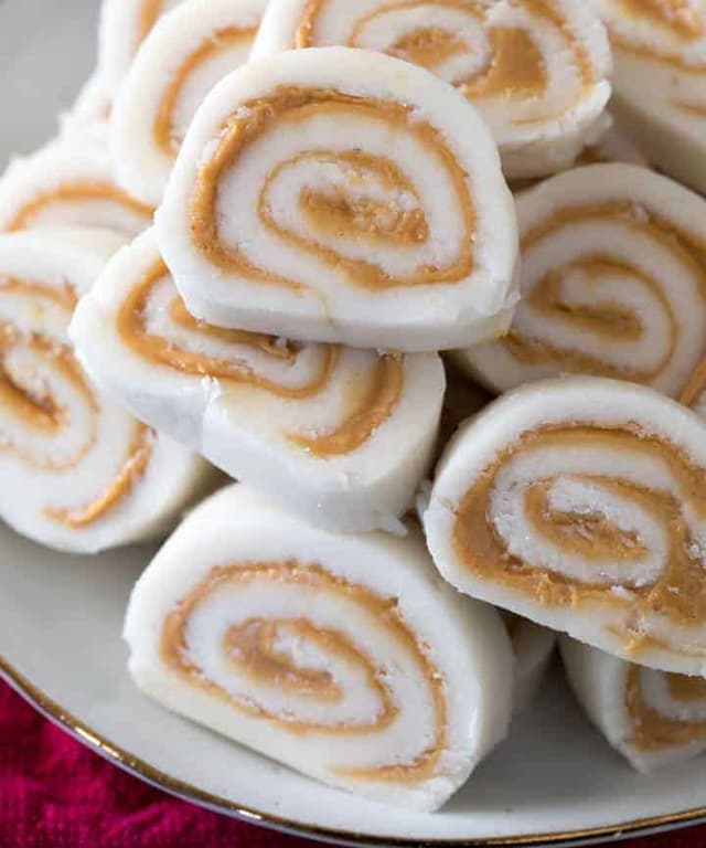 Peanut Butter Pinwheel Candy | Punchfork