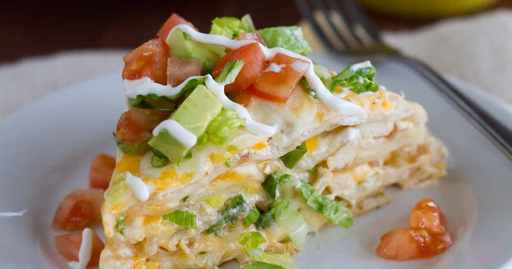 Chicken Tortilla Stack | Punchfork