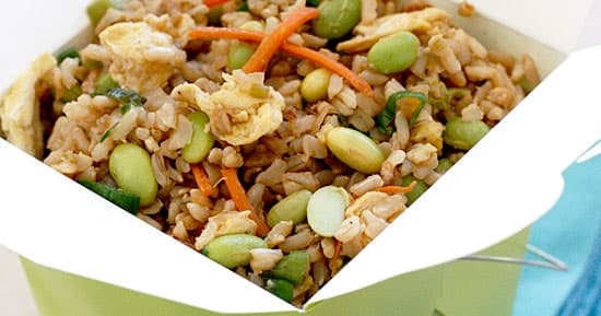 Edamame Fried Rice | Punchfork