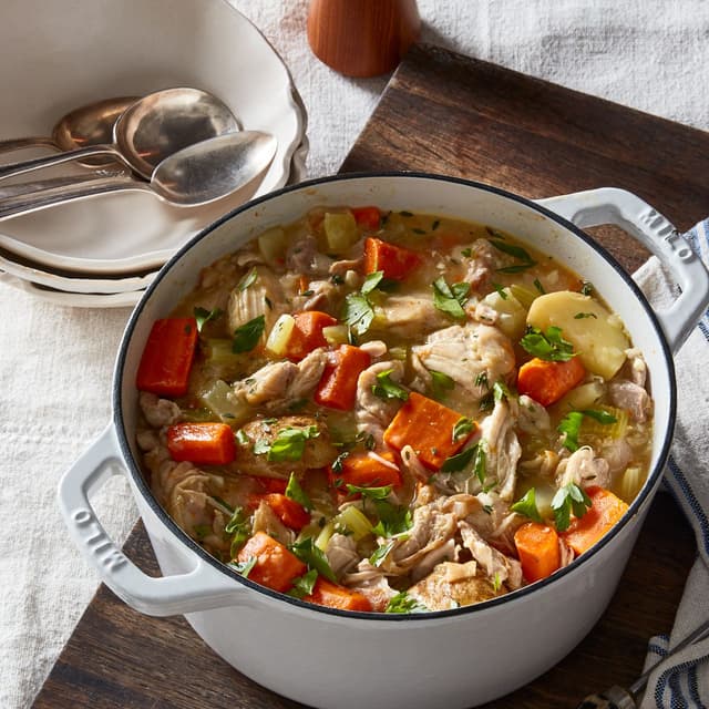 Chicken Stew with Potatoes, Carrots & Celery | Punchfork