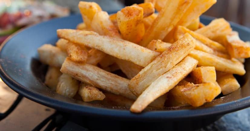 Yucca Fries with Southwest Fry Seasoning | Punchfork