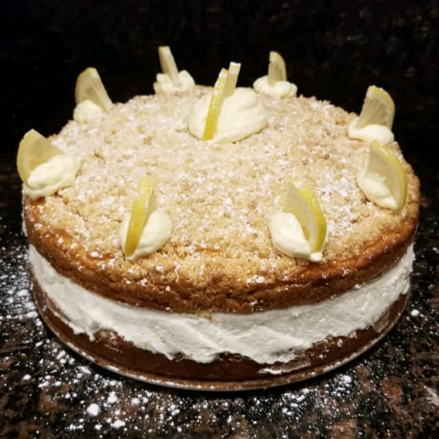 Italian Lemon Cream Cake | Punchfork