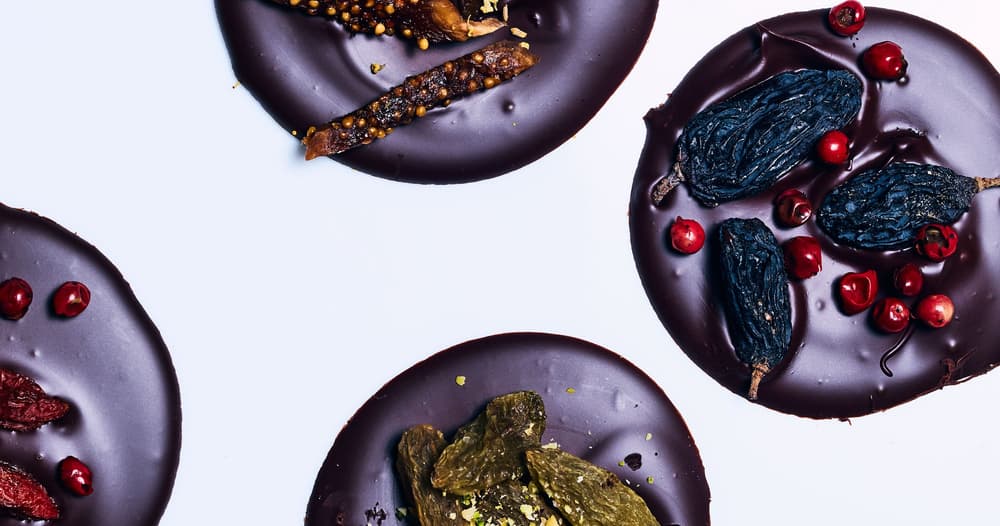 Free-Form Chocolate Candies | Punchfork