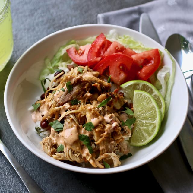 Instant Pot Crispy Chicken Carnitas | Punchfork