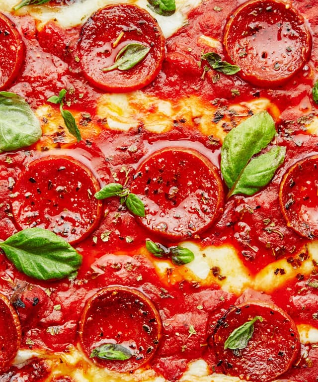 Detroit-Style Pepperoni Pizza | Punchfork