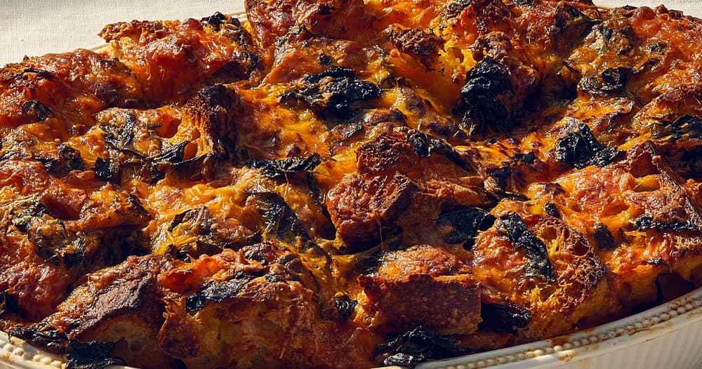 Pumpkin and Cheddar Strata | Punchfork