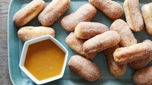 Baked Mini Churro Bites | Punchfork
