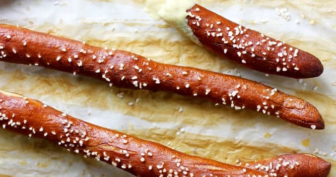 Homemade Hard Pretzel Rods | Punchfork