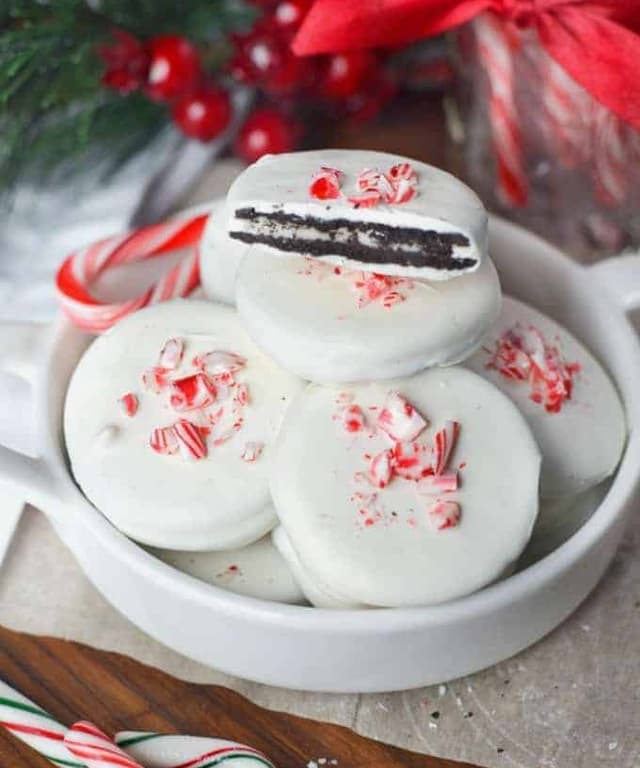 Oreo Peppermint Cookies | Punchfork