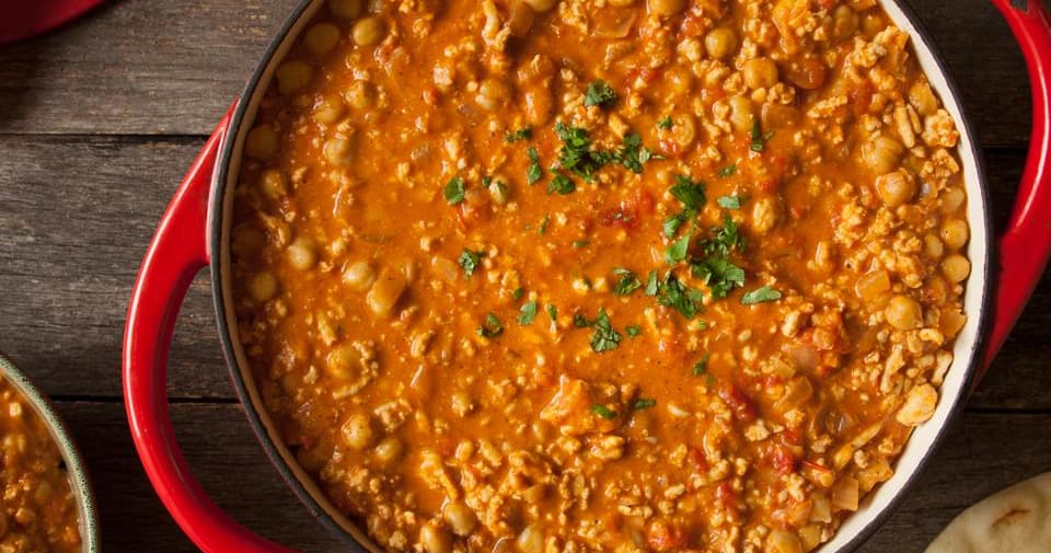 Red Curry Chicken Chili | Punchfork