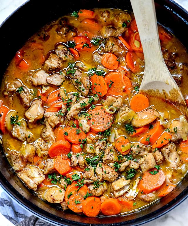 Cider Vinegar Chicken Stew | Punchfork