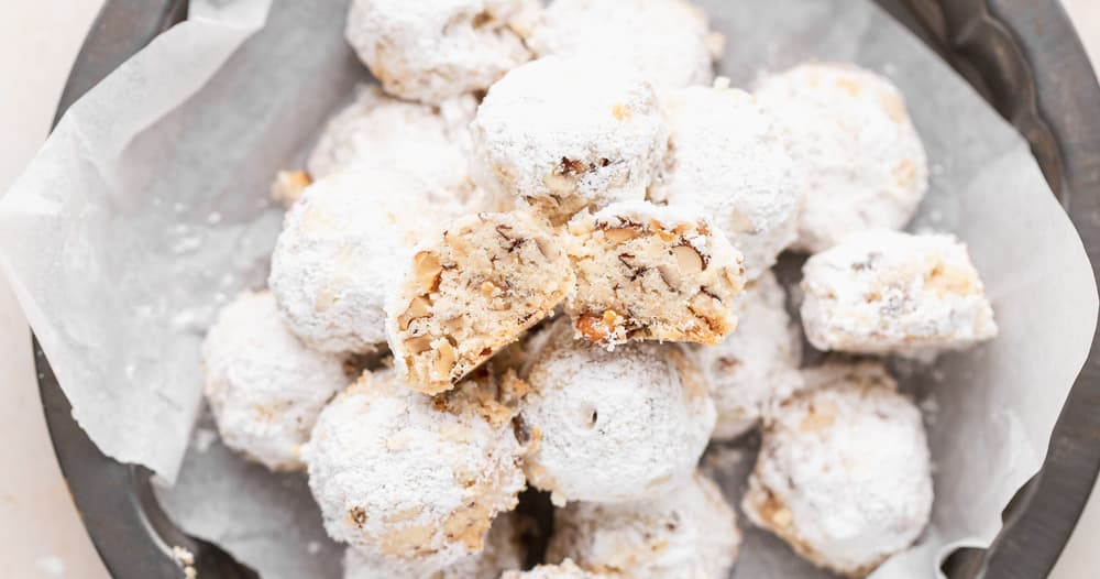 Walnut Snowball Cookies | Punchfork