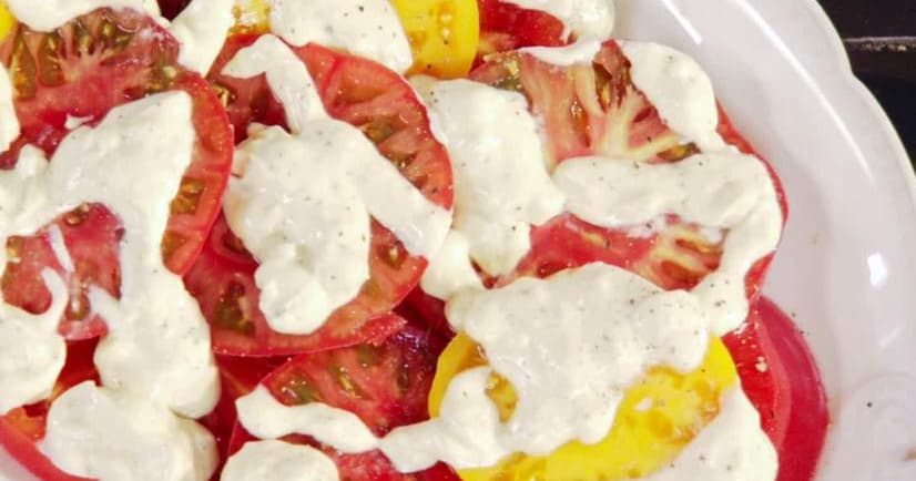 Blue Cheese and Tomato Salad | Punchfork