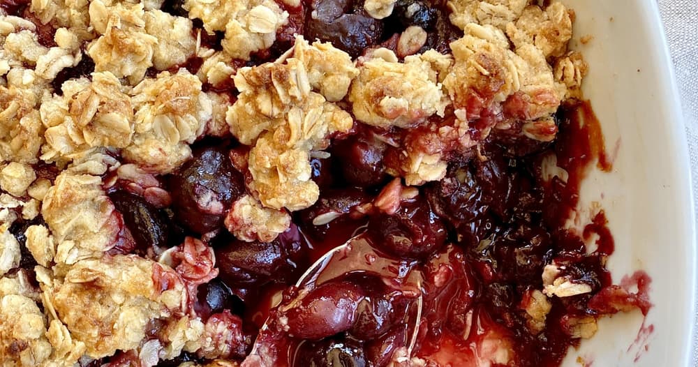 Cherry Crisp Recipes | Punchfork