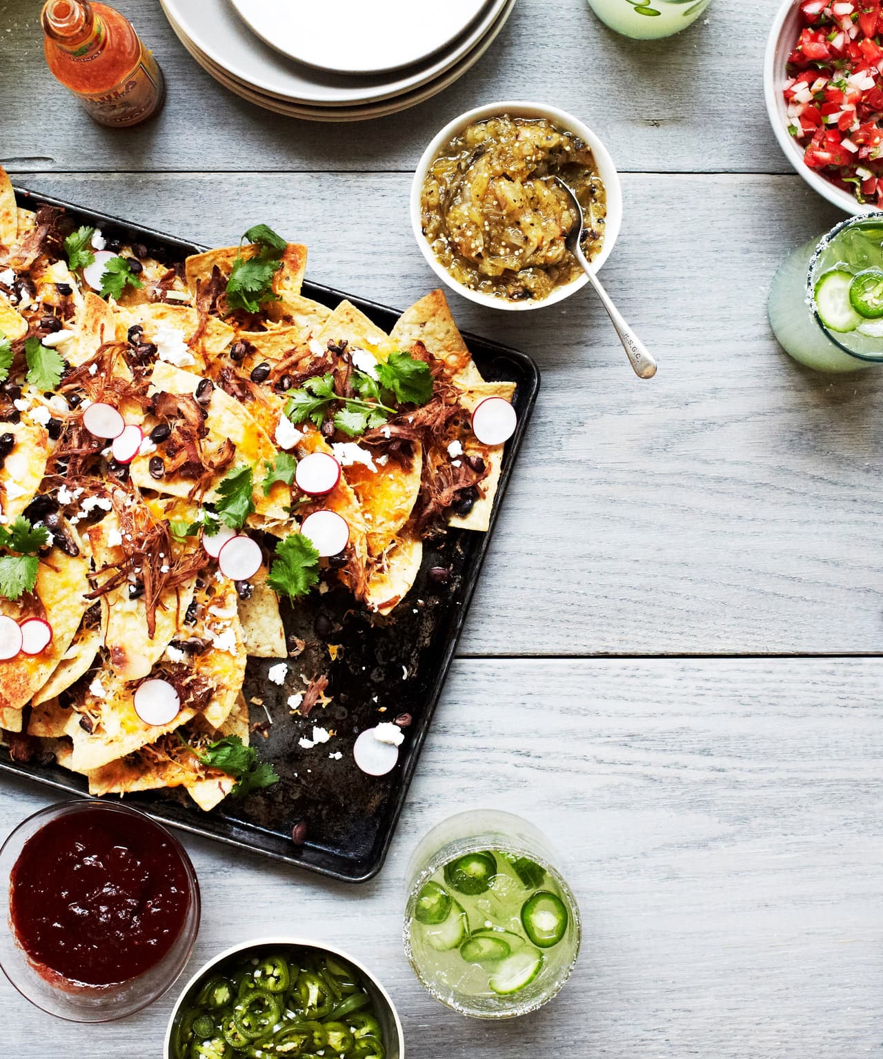 Nachos with All the Fixings | Punchfork