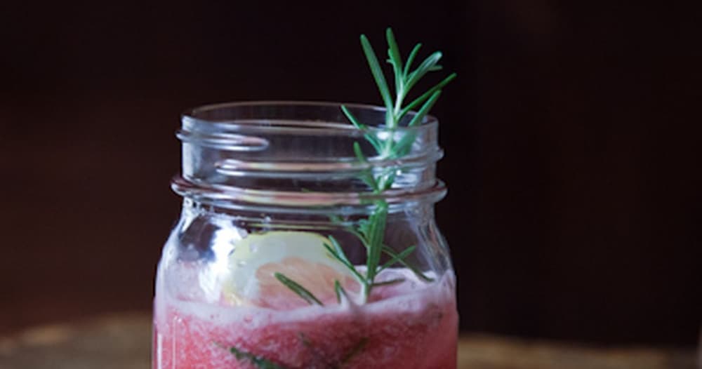 Boozy Watermelon Rosemary Lemonade | Punchfork
