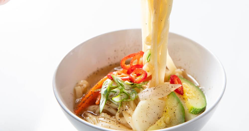 Myeolchi Kal Guksu (Korean Anchovy Knife-Cut Noodle Soup) | Punchfork