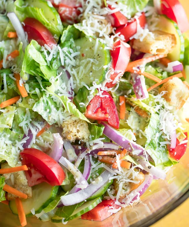 Simple Side Salad | Punchfork