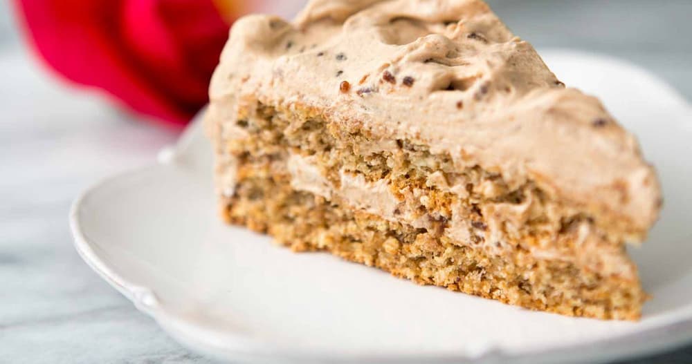 Walnut Mocha Torte | Punchfork