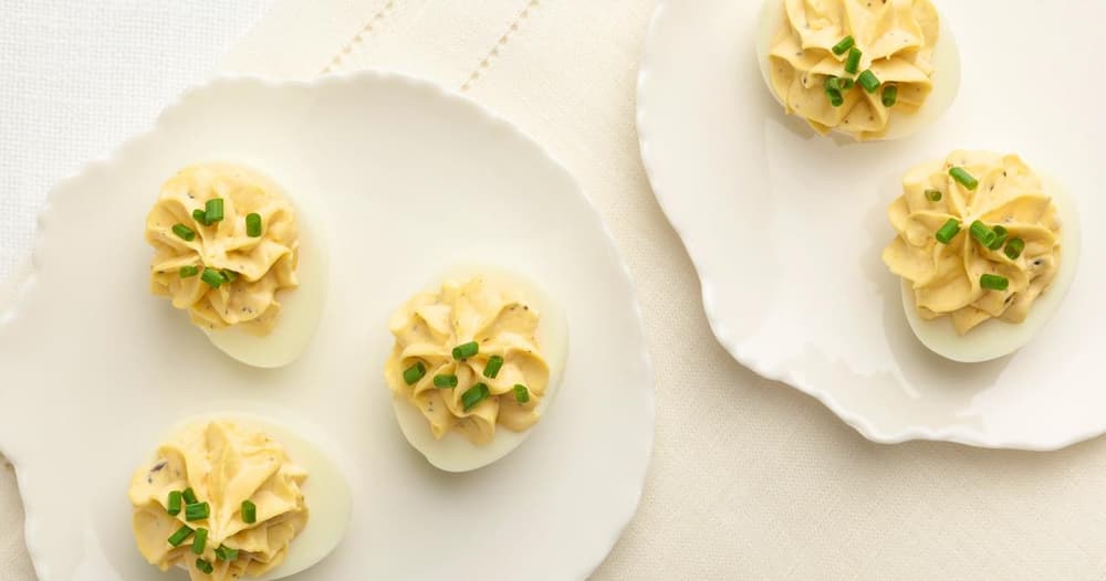 Truffled Deviled Eggs | Punchfork