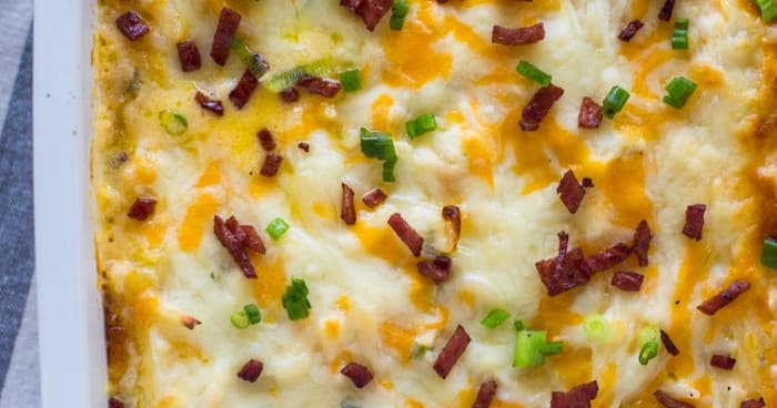 Cheesy Shredded Potato Casserole | Punchfork