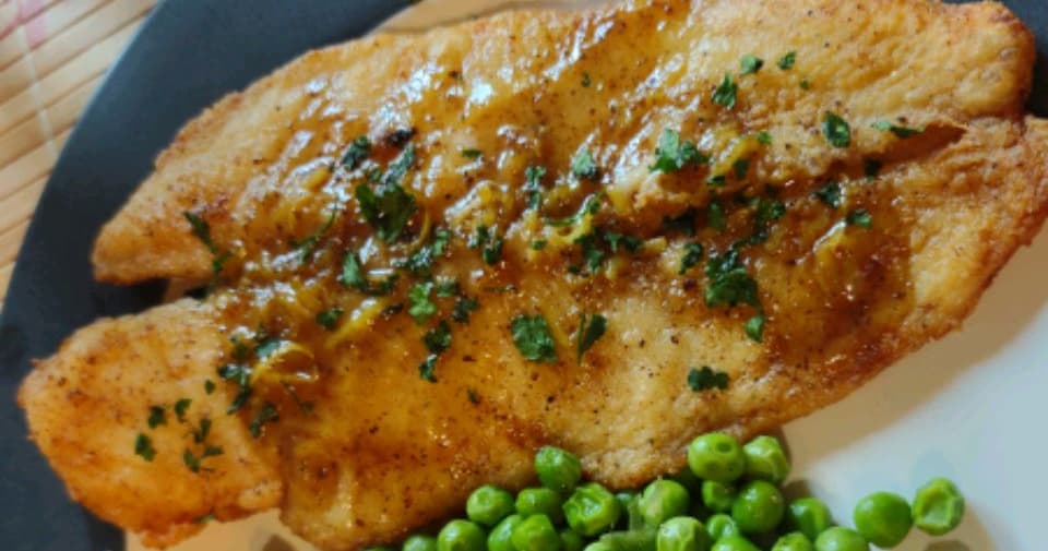 Suzy's Swai Meuniere (Swai in Lemon Butter Sauce) | Punchfork