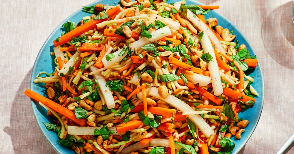 Confetti Broccoli and Herb Slaw | Punchfork