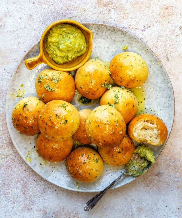 Dough Balls with Garlic Butter | Punchfork