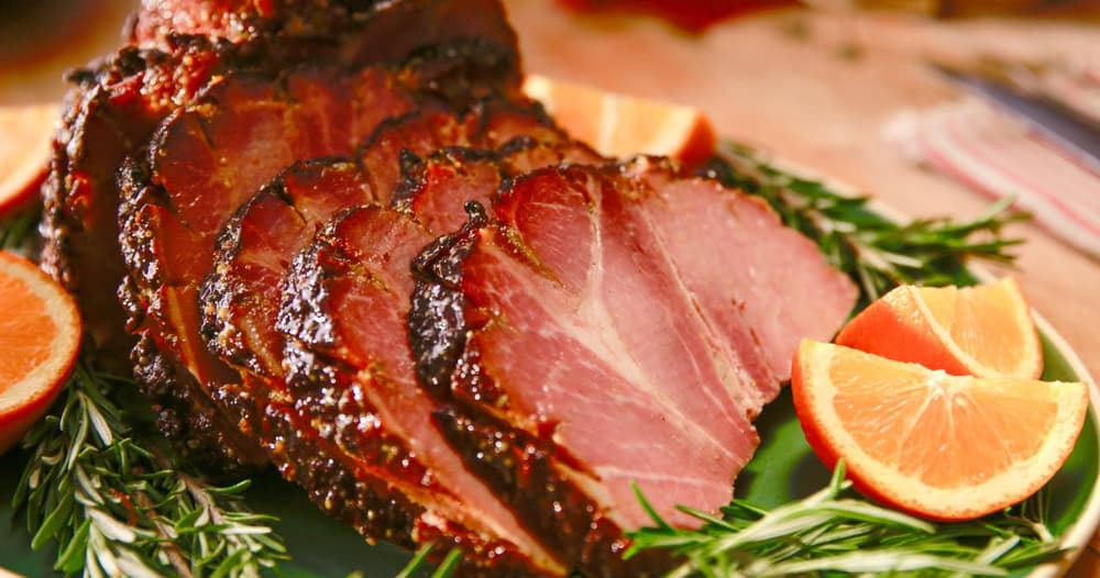 Orange Marmalade Glazed Ham | Punchfork