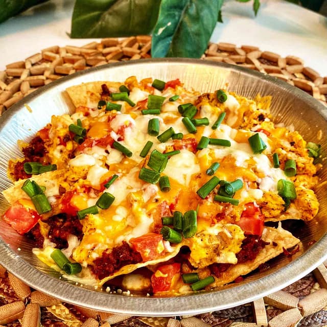 Easy Breakfast Nachos | Punchfork