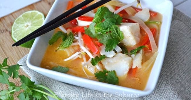 Coconut Curry Halibut Chowder | Punchfork