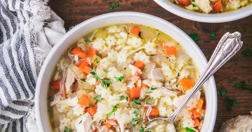Chicken and Stars Soup | Punchfork