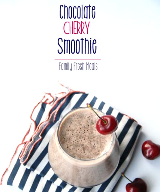 Chocolate Cherry Smoothie | Punchfork