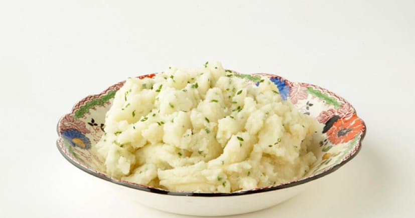 Garlic and Celery Root Mashed Spuds | Punchfork