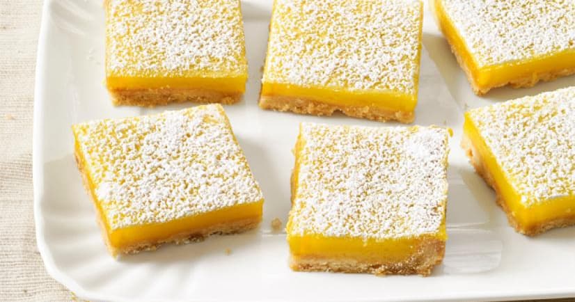 Classic Lemon Bars | Punchfork