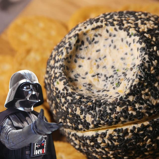 Death Star Cheese Ball | Punchfork