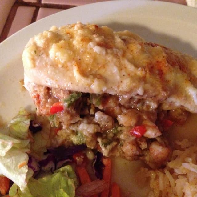 Crab Stuffed Chicken Breasts | Punchfork