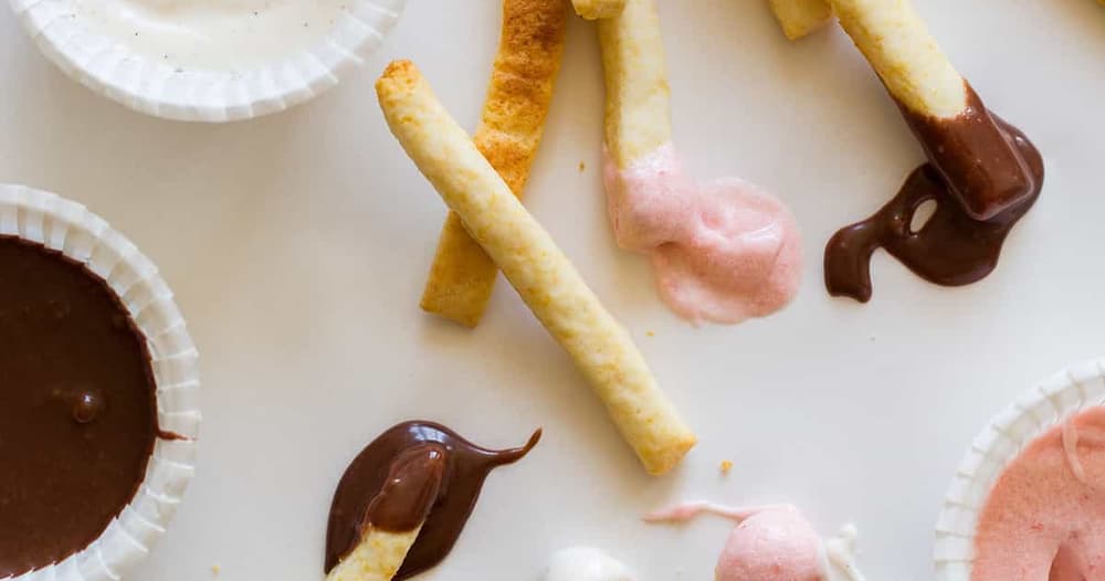 Homemade Yan-Yans with a Trio of Frosting | Punchfork