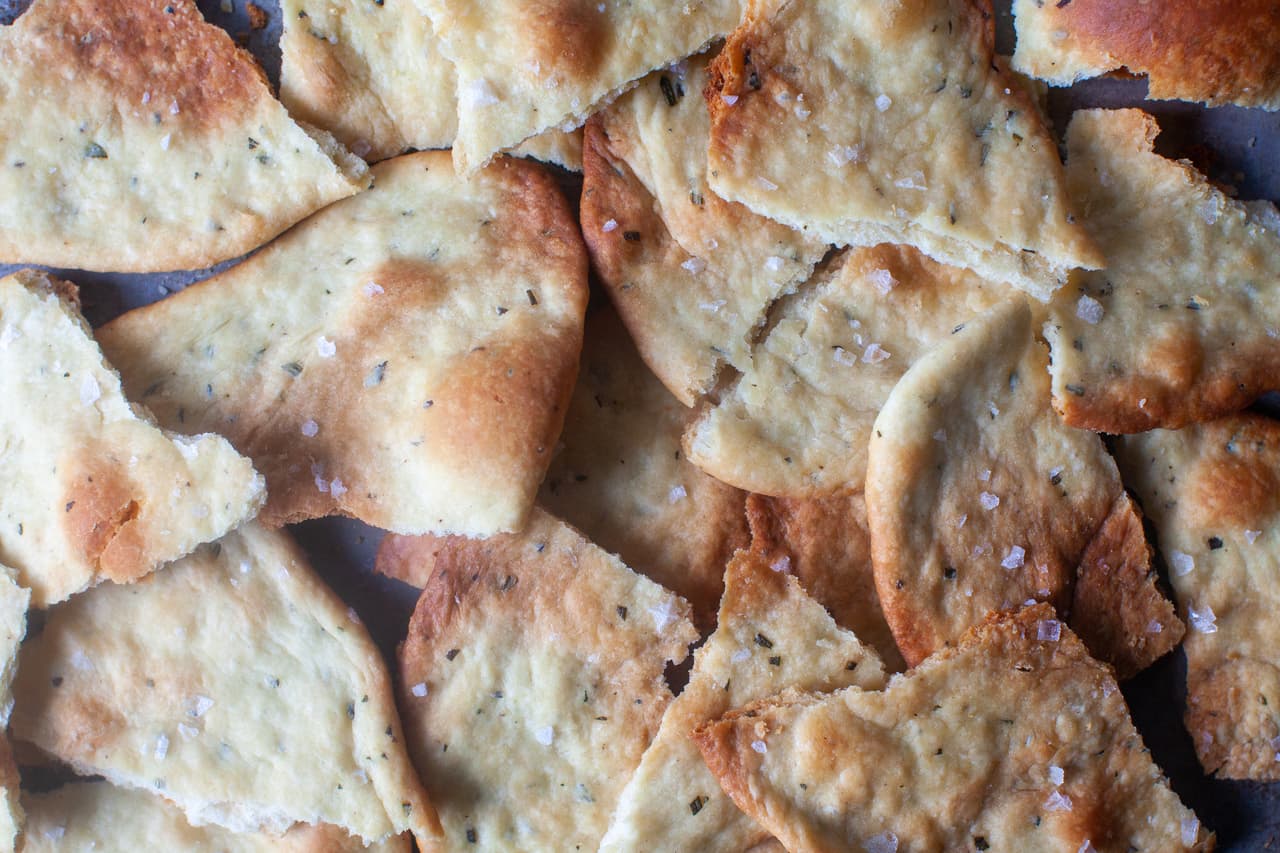 Crisp Rosemary Flatbread | Punchfork