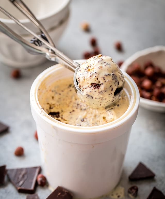 Chocolate Hazelnut Ice Cream | Punchfork
