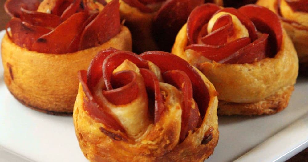 Pizza Roses | Punchfork