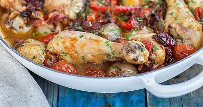 Boozy One-Pot Italian Chicken | Punchfork