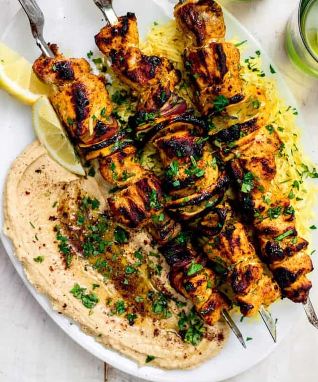 Chicken Shawarma Skewers | Punchfork