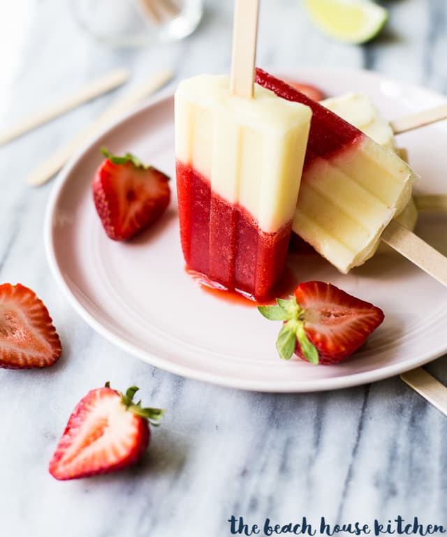 Miami Vice Boozy Popsicle | Punchfork