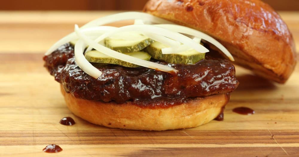 The Ultimate Homemade McRib (Smoked-Rib Sandwich) | Punchfork