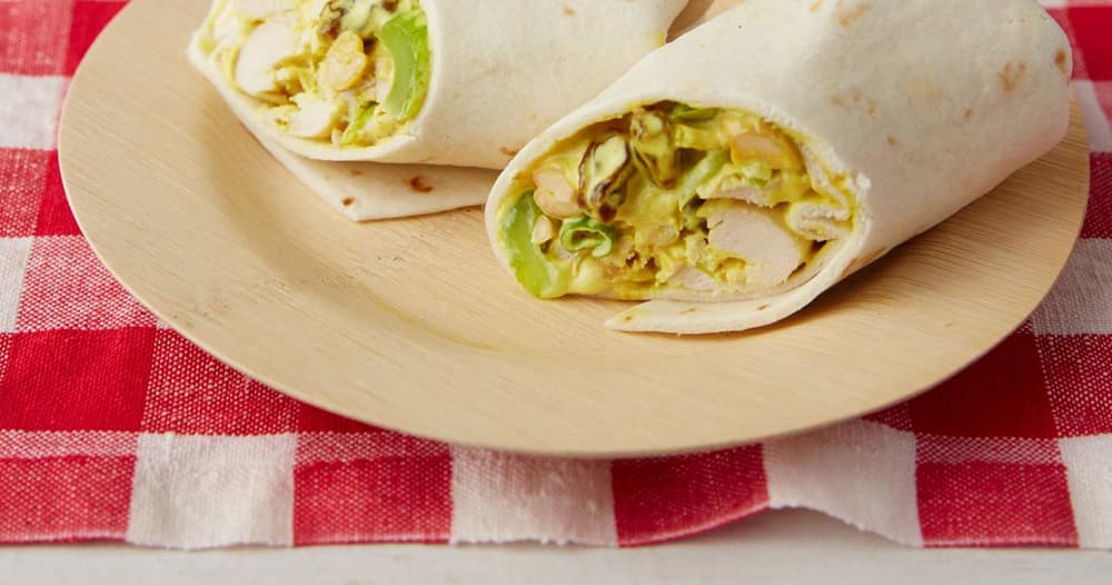 Curried Chicken Wraps | Punchfork