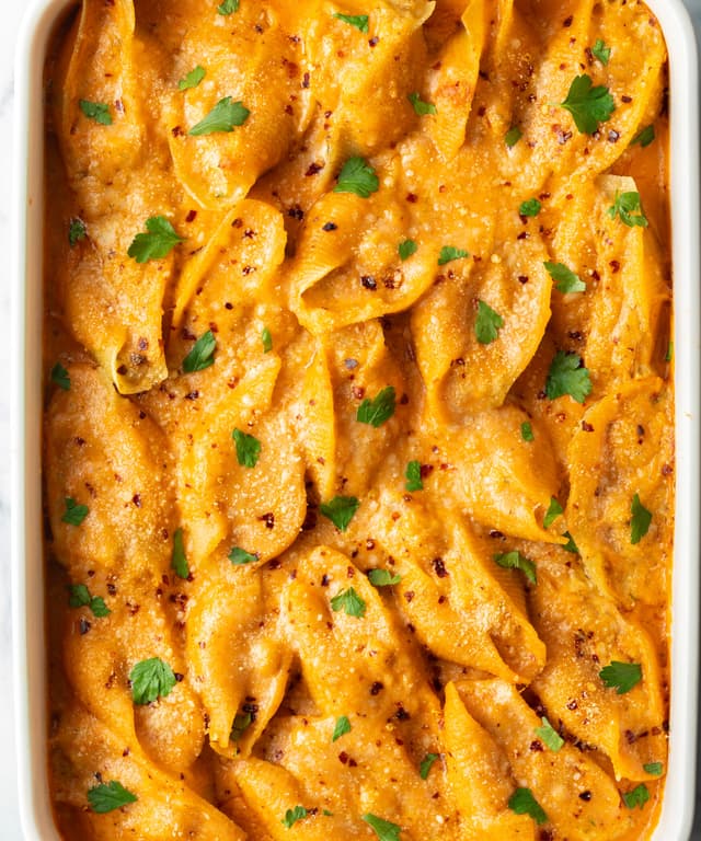 Seafood Stuffed Shells | Punchfork