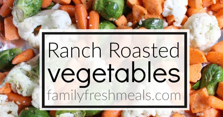 Easy Ranch Roasted Vegetables | Punchfork